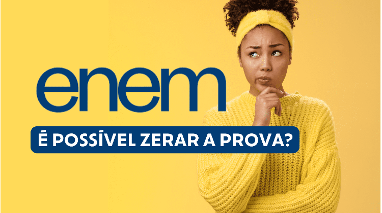 É possível tirar zero na prova do Enem? Entenda!