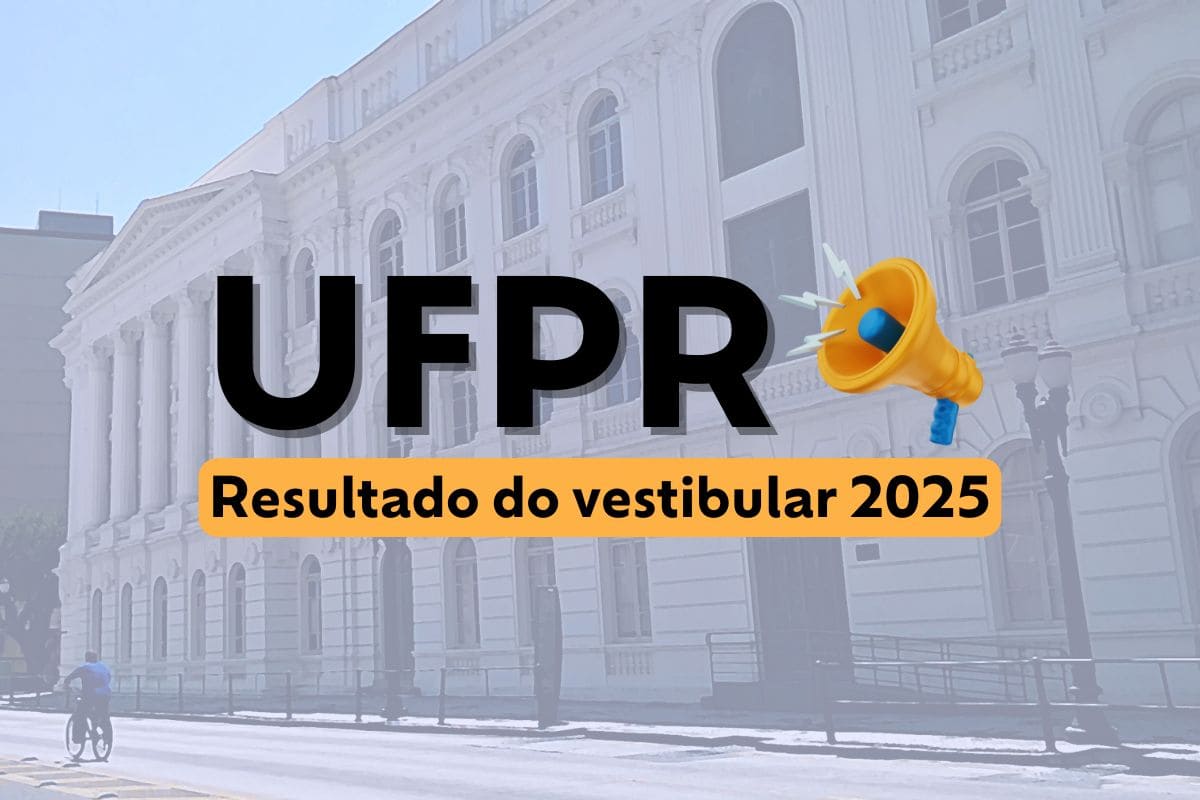 UFPR 2025: resultado do vestibular é divulgado nesta sexta (17); confira